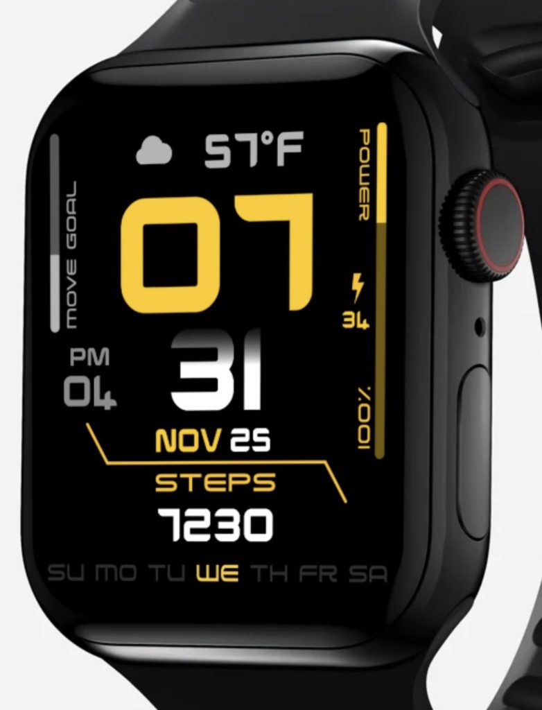 Crypto Yellow - Watchface4u.com