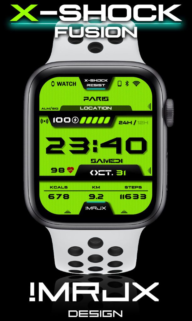X-SHOCK FUSION - Watchface4u.com